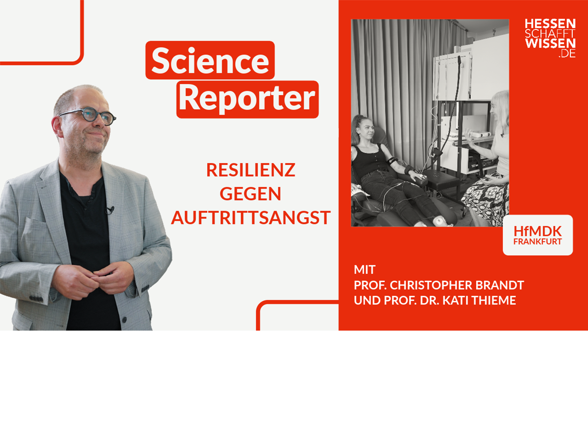 Science Reporter: Auftrittsangst – Hessen schafft Wissen